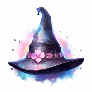 Witch's Hat | Set of 10 | Clipart Bundle | High Quality Jpegs ...