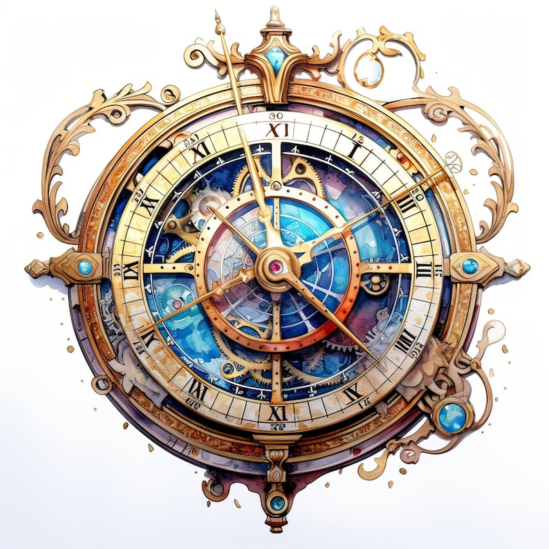 Astrolabe Set of 10 Clipart Bundle High Quality Jpegs - Etsy