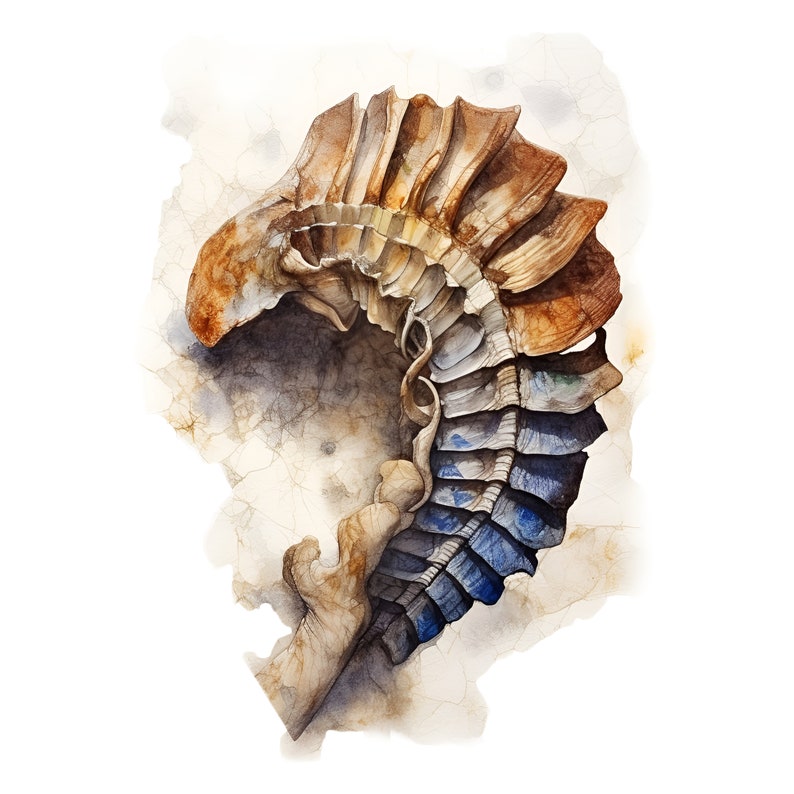 Trilobite and Plant Fossils Set of 10 Clipart Bundle - Etsy