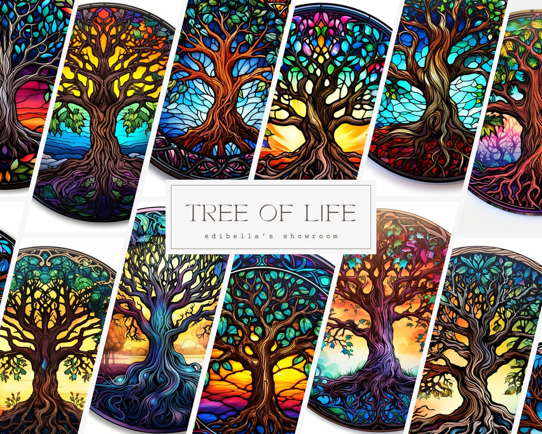 Tree of Life | Set of 12 | Clipart Bundle | 300 DPI Jpegs | 300 DPI ...