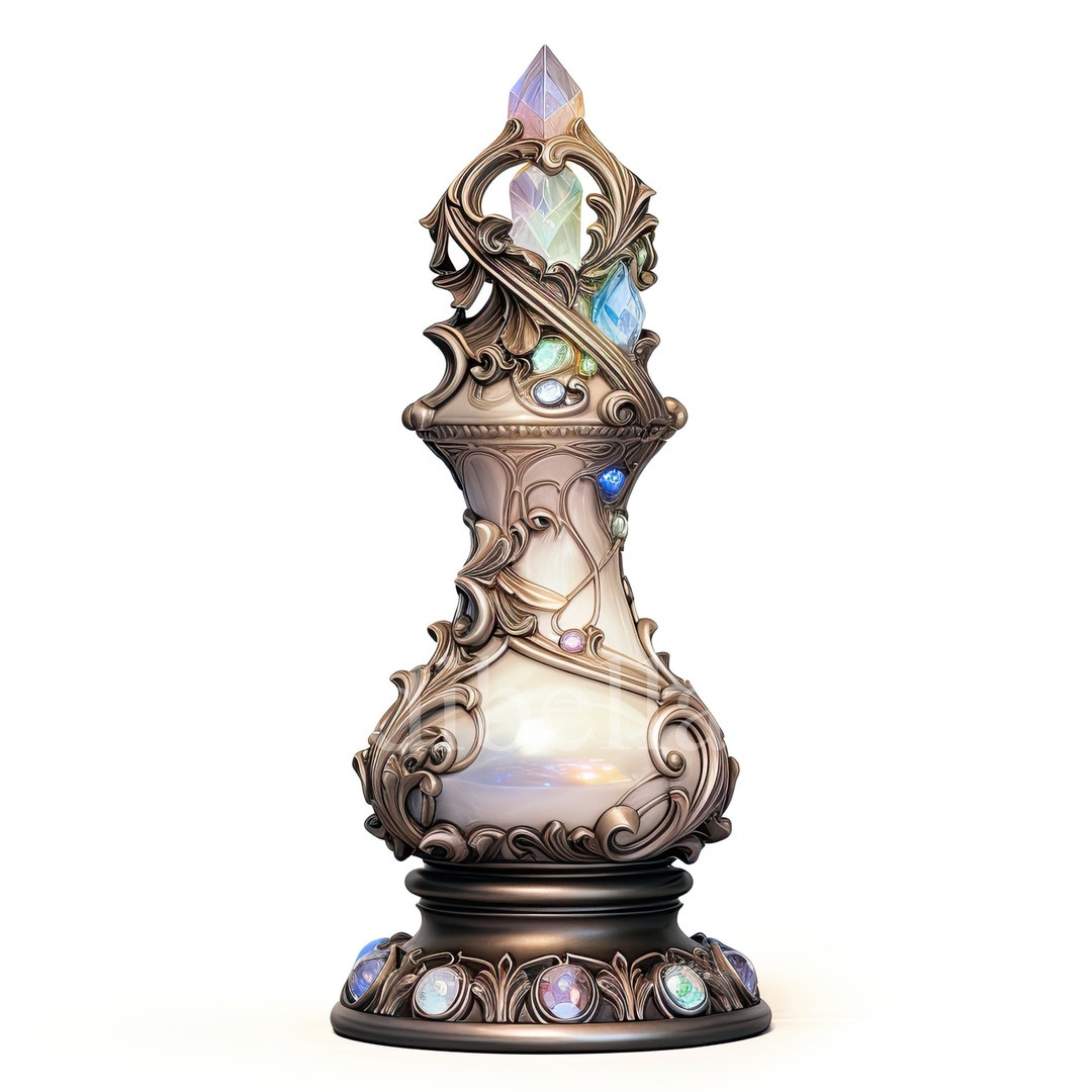 Ornate Chess Set (4/4) | Set of 10 | Clipart Bundle | 300 DPI Jpegs ...