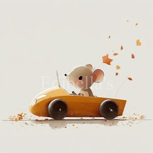 Mouse Racecar | Set of 10 | Clipart Bundle | High Quality Jpegs ...