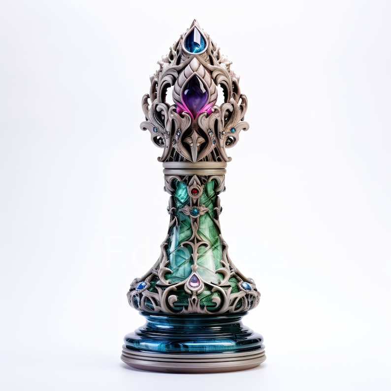 Ornate Chess Set (1/4) | Set of 10 | Clipart Bundle | 300 DPI Jpegs ...