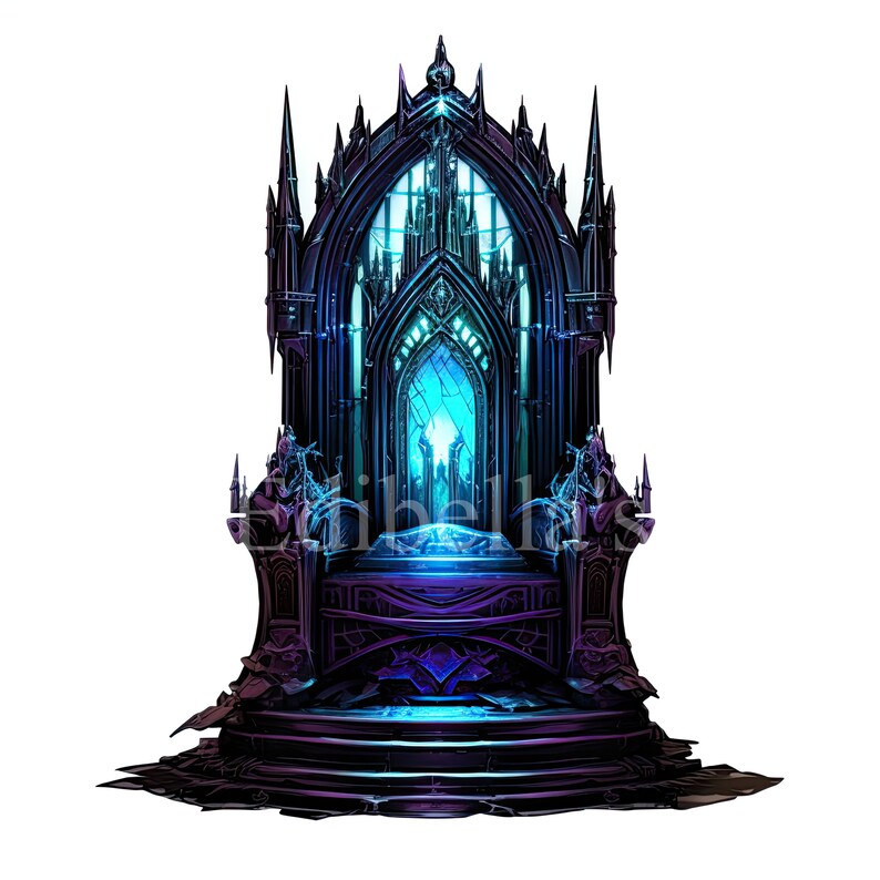 Evil Throne Set of 10 Clipart Bundle High Quality Jpegs - Etsy