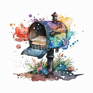 Fantasy Mailbox | Set of 10 | Clipart Bundle | High Quality Jpegs and ...