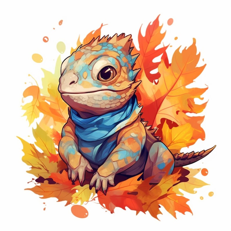 Anime Iguana | Set of 5 | Clipart Bundle | High Quality Pngs ...