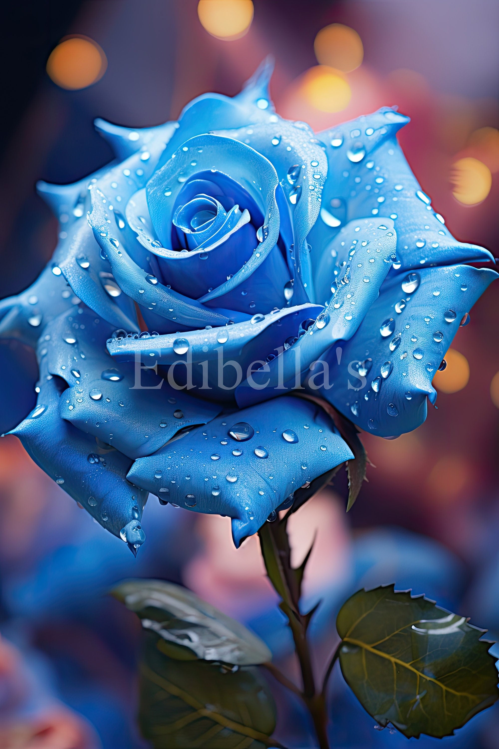 Rain Rose Flower | Set of 10 | Phone Wallpaper Bundle | 300 DPI Jpgs ...