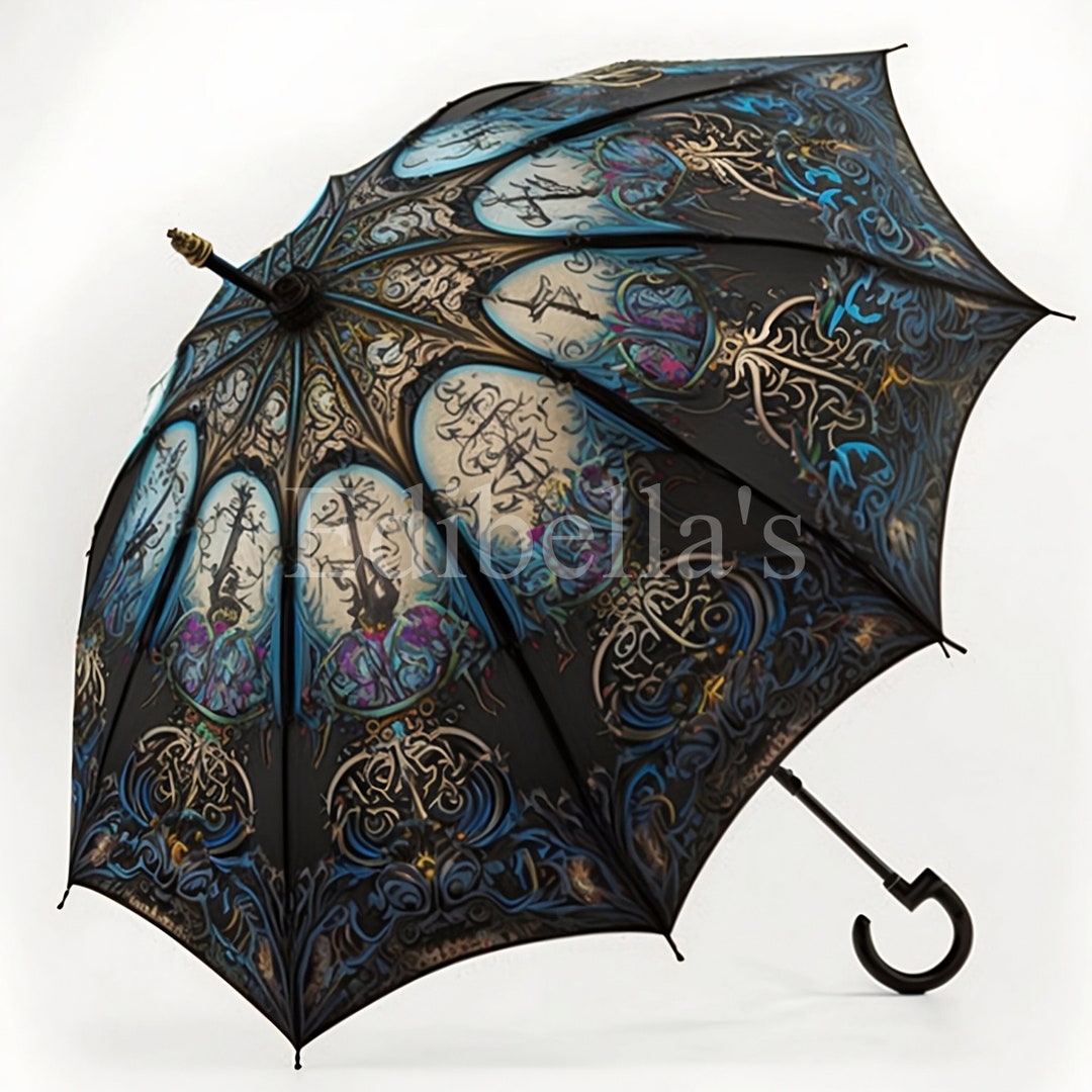 Gothic Umbrella Set of 10 Clipart Bundle High Quality - Etsy