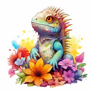 Anime Iguana | Set of 5 | Clipart Bundle | High Quality Pngs ...