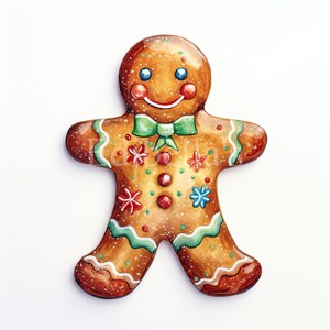 Gingerbread Man | Set of 10 | Clipart Bundle | 300 DPI Jpegs and ...