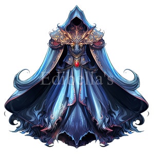 Magic Cape | Set of 10 | Clipart Bundle | Hi Res 300 DPI Jpegs and ...