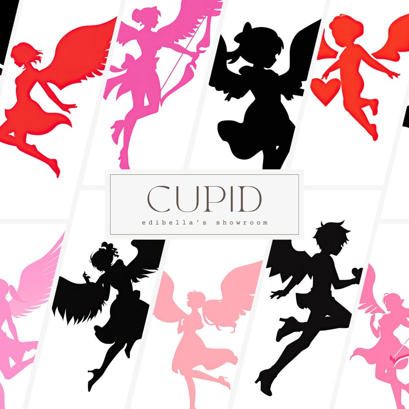Cupid Silhouettes - Etsy