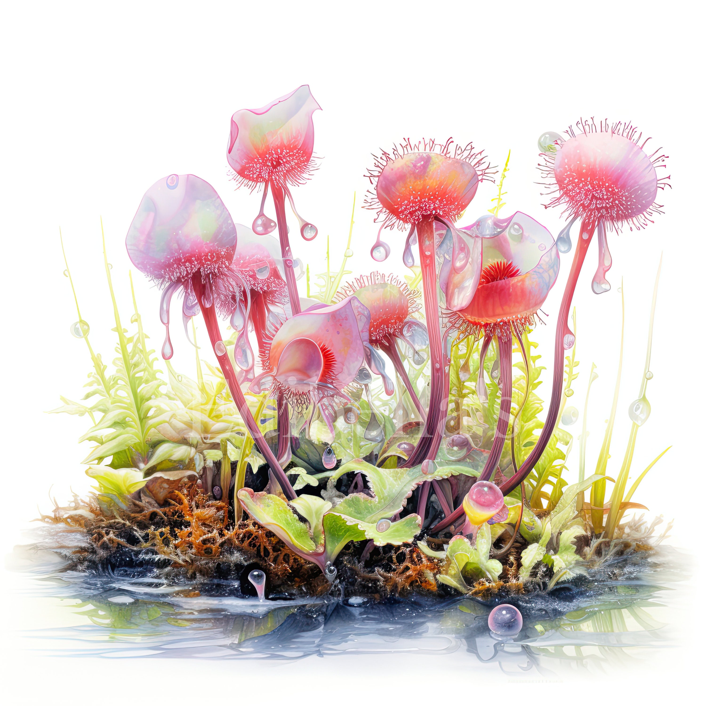 Carnivorous Plants | Set of 10 | Clipart Bundle | High Quality 300 Dpi ...