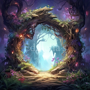 Fantasy Portal | Set of 10 | Clipart Bundle | 300 DPI High Quality Pngs ...