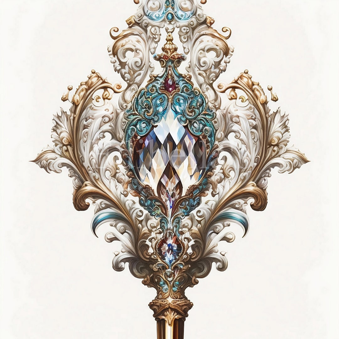 Crystal Scepter | Set of 10 | Clipart Bundle | High Quality Jpegs ...