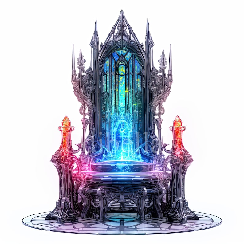 Evil Throne Set of 10 Clipart Bundle High Quality Jpegs - Etsy