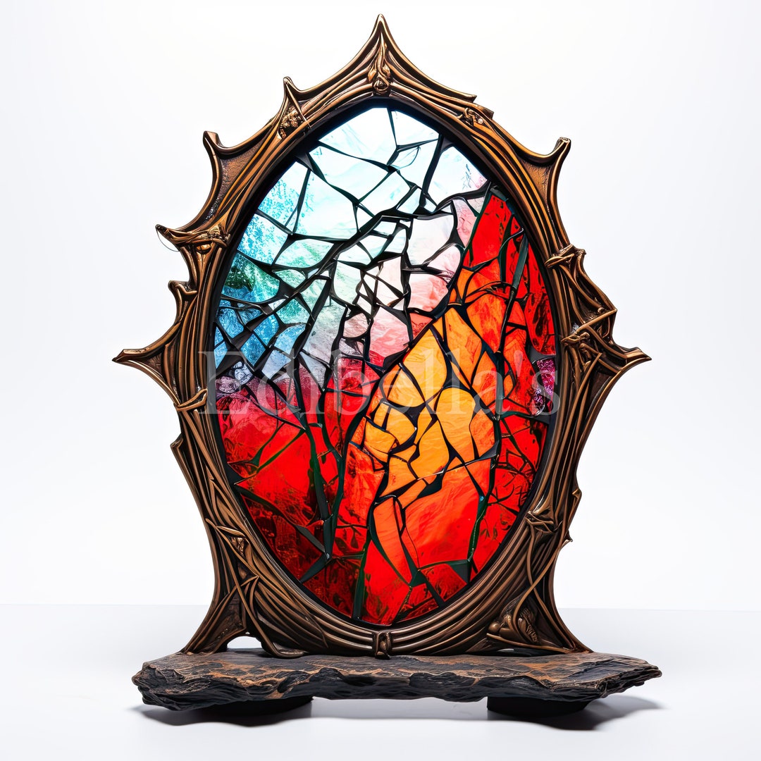 Cursed Mirror (1/2) | Set of 10 | Clipart Bundle | 300 DPI Jpegs and ...