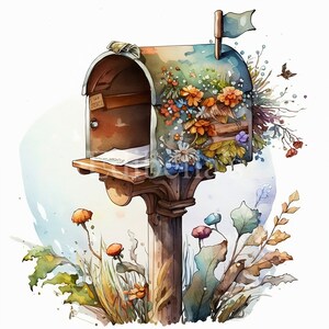 Fantasy Mailbox | Set of 10 | Clipart Bundle | High Quality Jpegs and ...