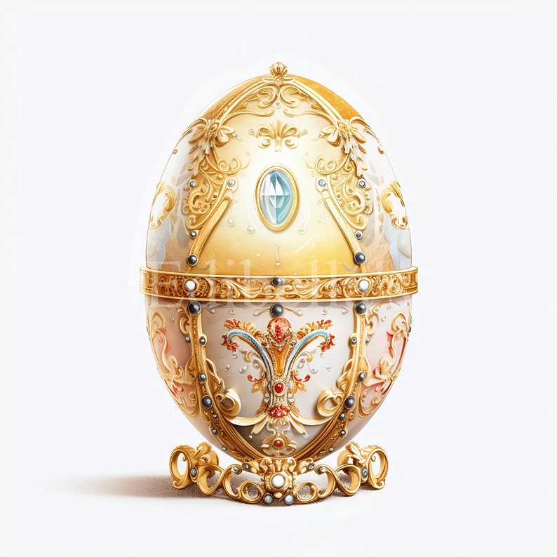 Faberge Egg Set of 10 Clipart Bundle High Quality Jpegs - Etsy