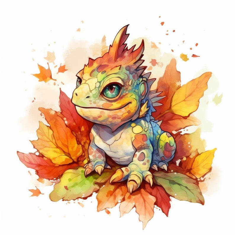 Anime Iguana Set of 5 Clipart Bundle High Quality Pngs - Etsy