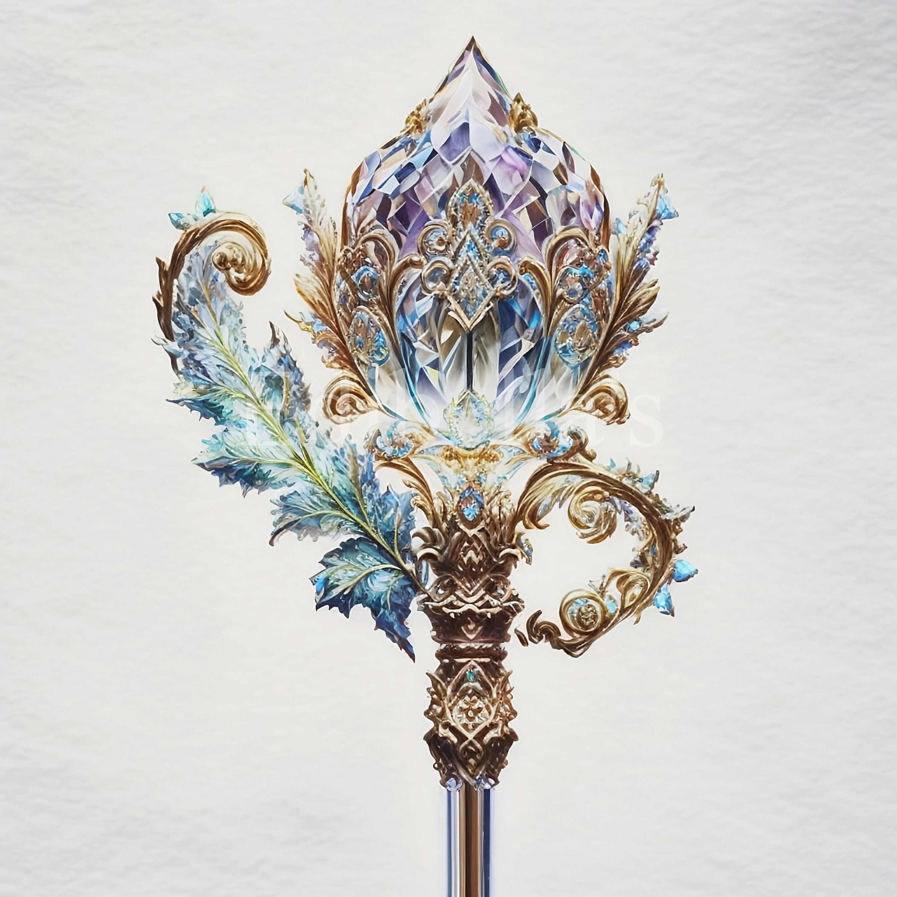 Crystal Scepter | Set of 10 | Clipart Bundle | High Quality Jpegs ...