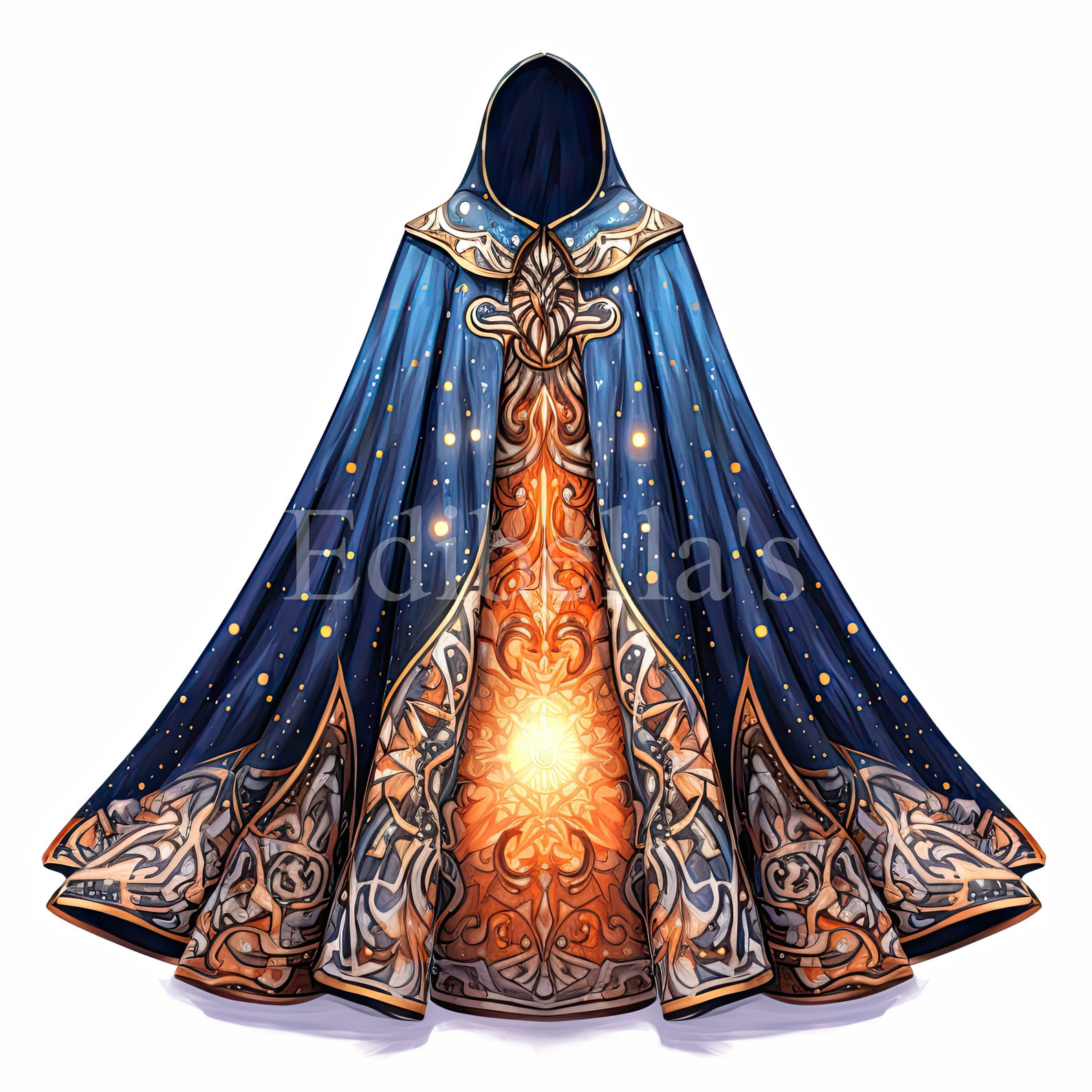 Magic Cape | Set of 10 | Clipart Bundle | Hi Res 300 DPI Jpegs and ...