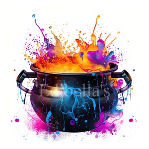 Magic Cauldron | Set of 10 | Clipart Bundle | High Quality Jpegs ...