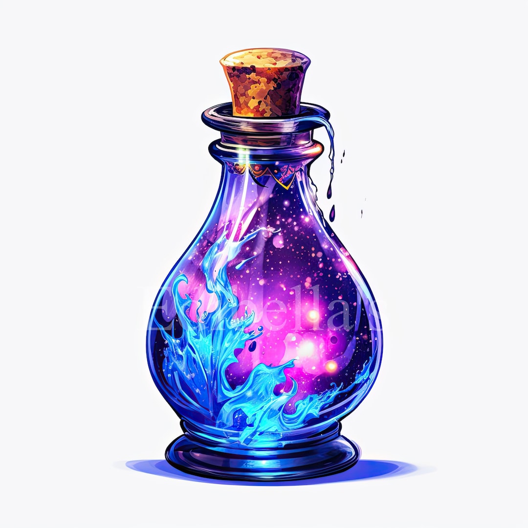 Magical Potion | Set of 10 | Clipart Bundle | High Quality Jpegs ...
