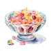 Candy Bowl | Set of 10 | Clipart Bundle | 300 DPI Jpegs and Transparent ...