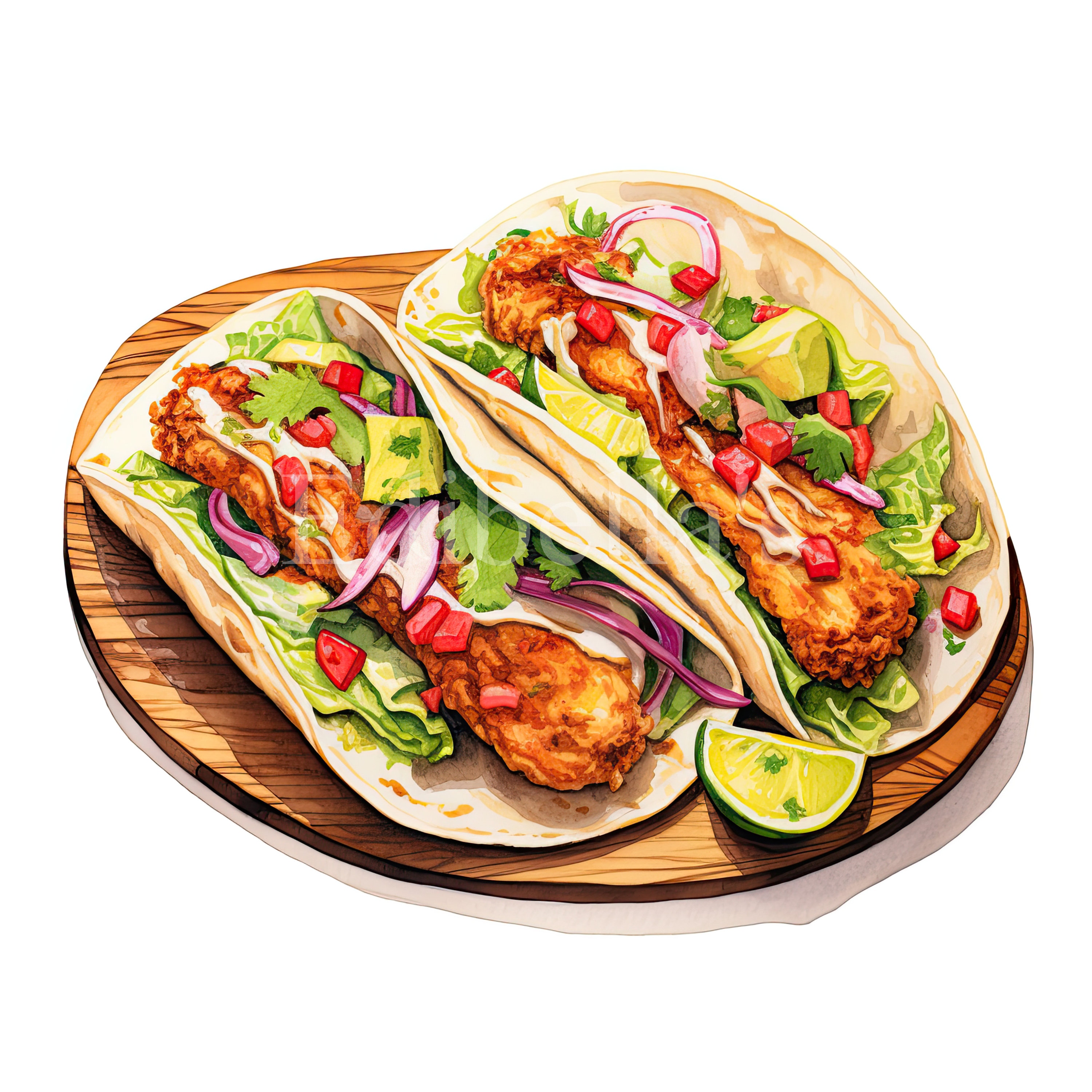 Taco Set of 10 Clipart Bundle High Quality 300 Dpi Jpegs - Etsy