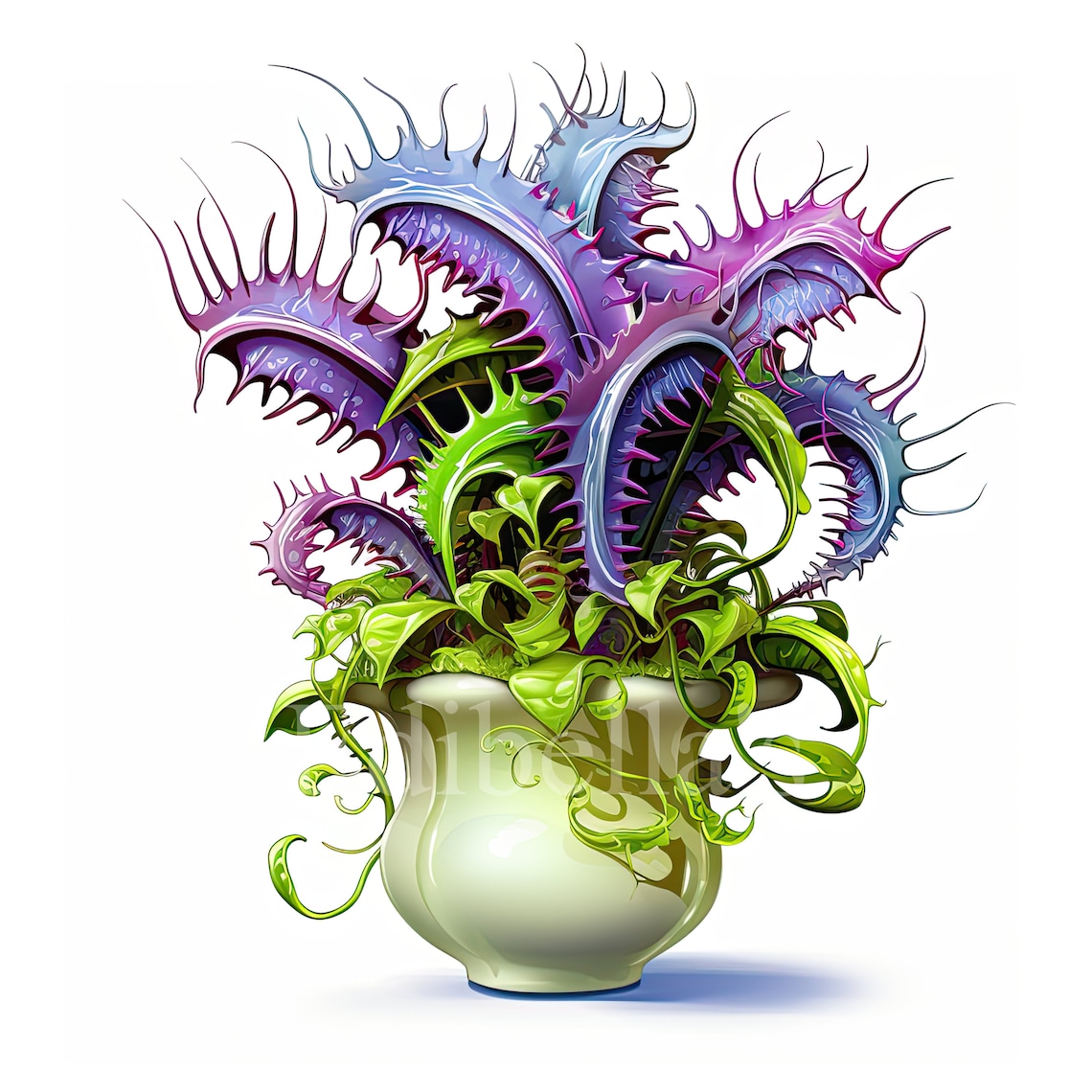 Venus Flytrap | Set of 10 | Clipart Bundle | 300 Dpi High Quality Jpegs ...
