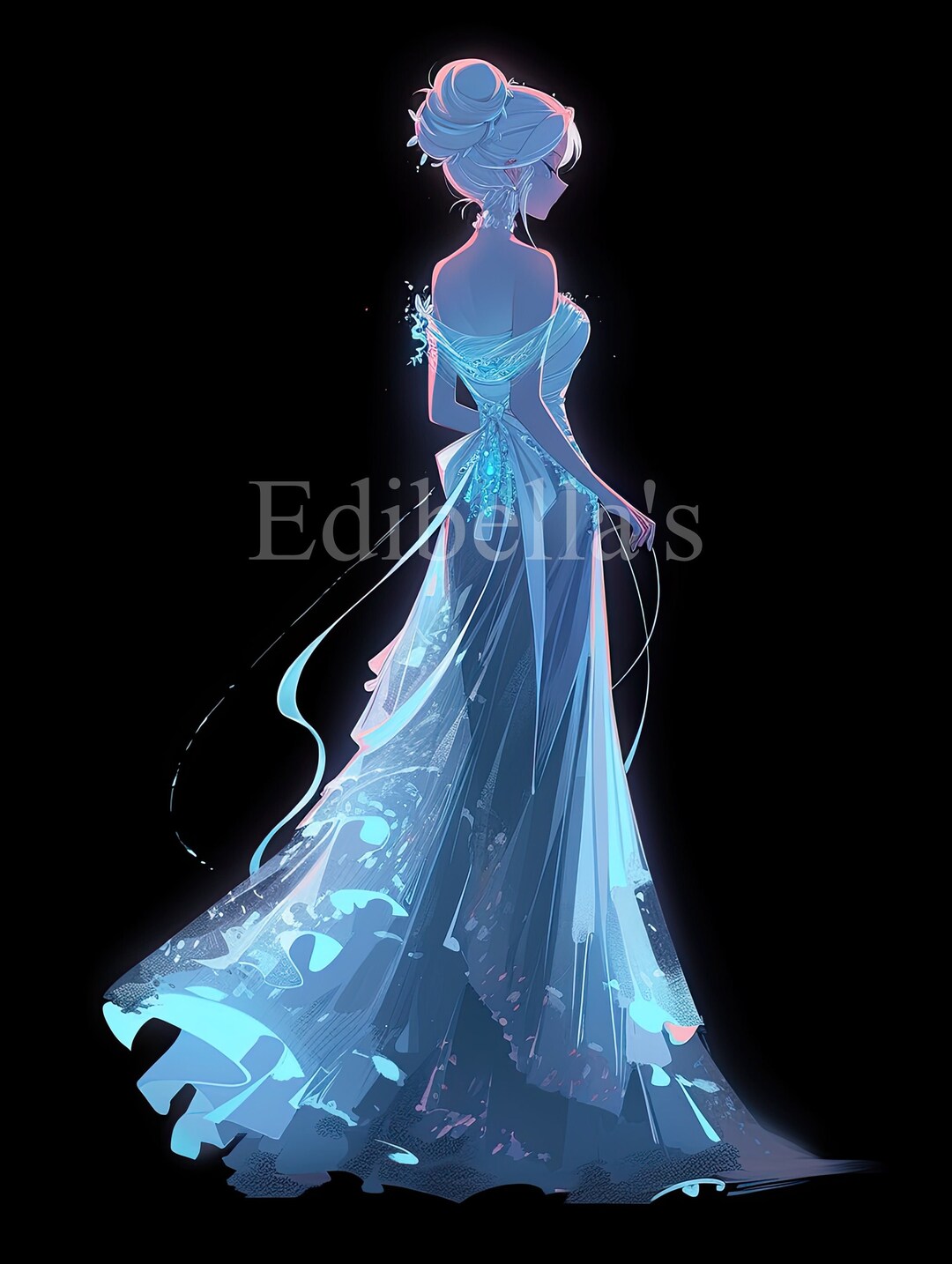 Neon Princess (10/10) | Digital Art | 72/300 DPI Jpegs | 3712 X 4928 ...