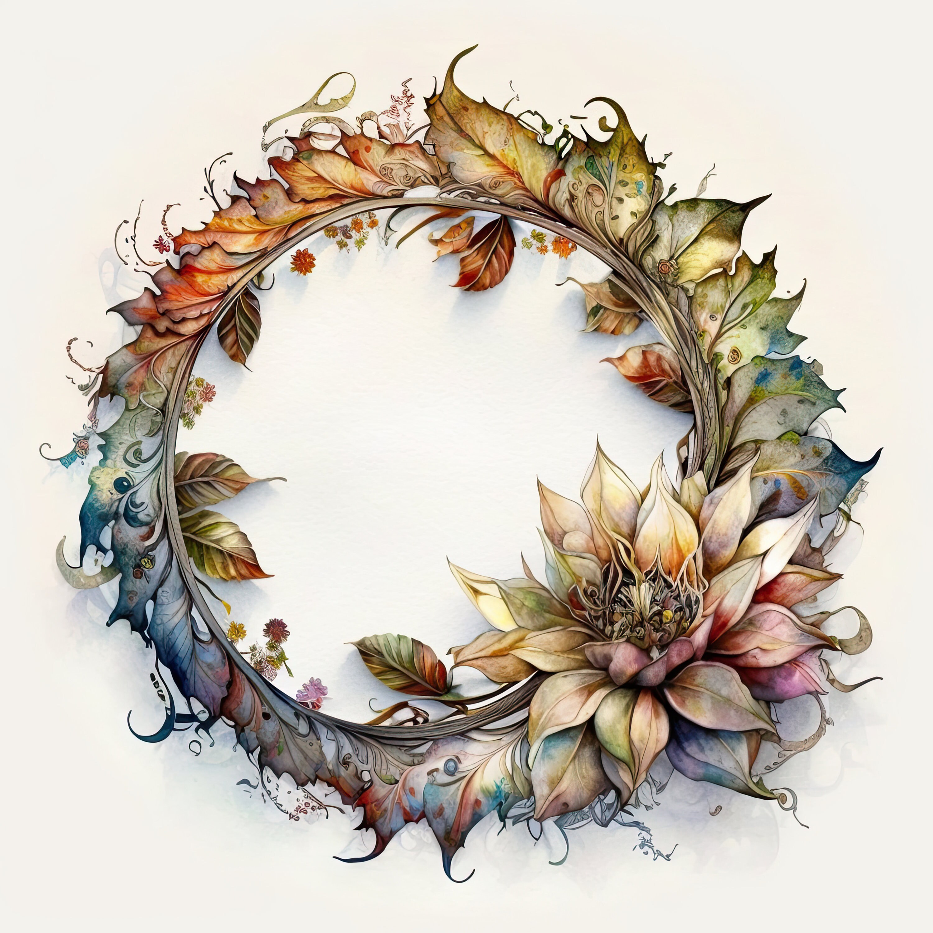 Floral Chakram | Set of 10 | Clipart Bundle | High Quality Jpegs ...