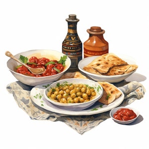 African Food | Set of 10 | Clipart Bundle | High Quality Jpegs ...