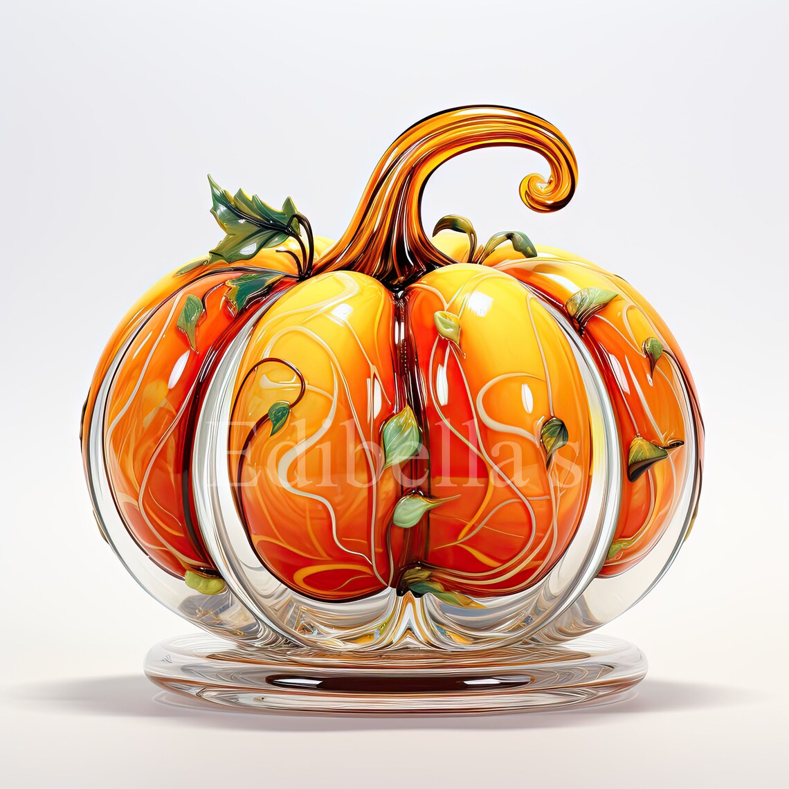 Halloween Pumpkin Digital Art | Set of 10 | Clipart Bundle | 300 DPI ...