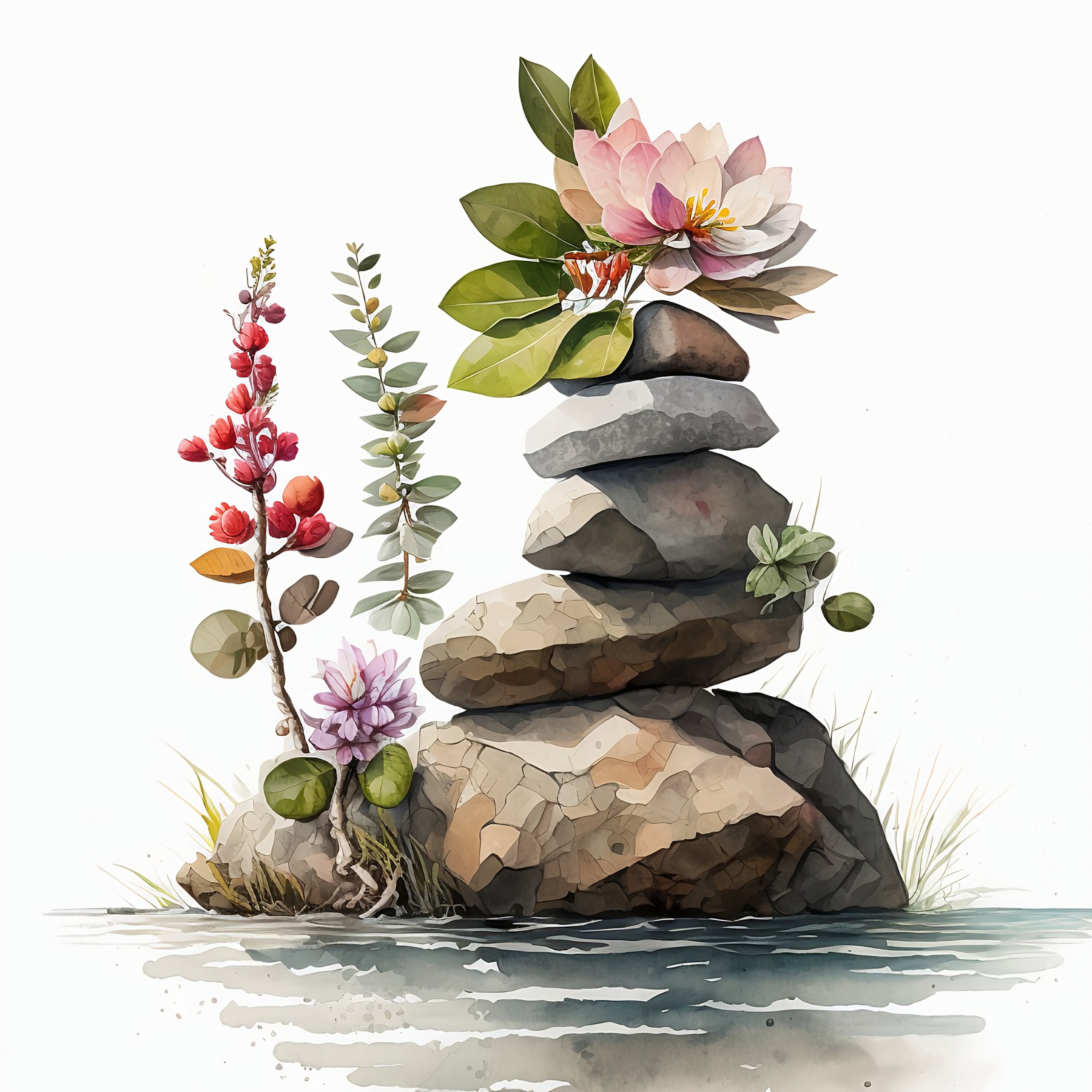 Balancing Stones Set of 10 Clipart Bundle High Quality - Etsy