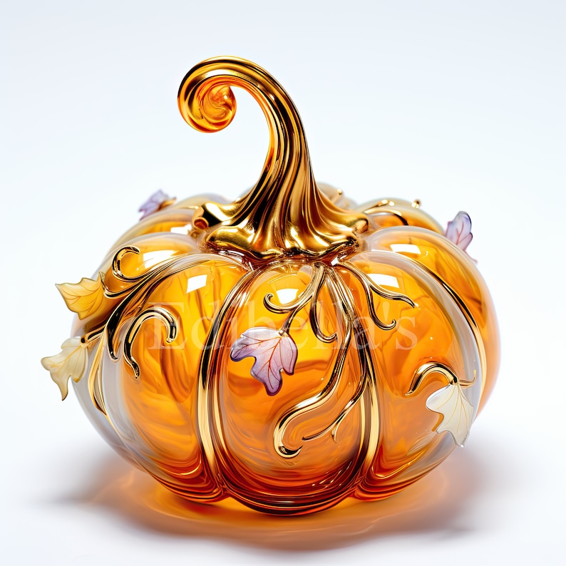 Halloween Pumpkin Digital Art | Set of 10 | Clipart Bundle | 300 DPI ...