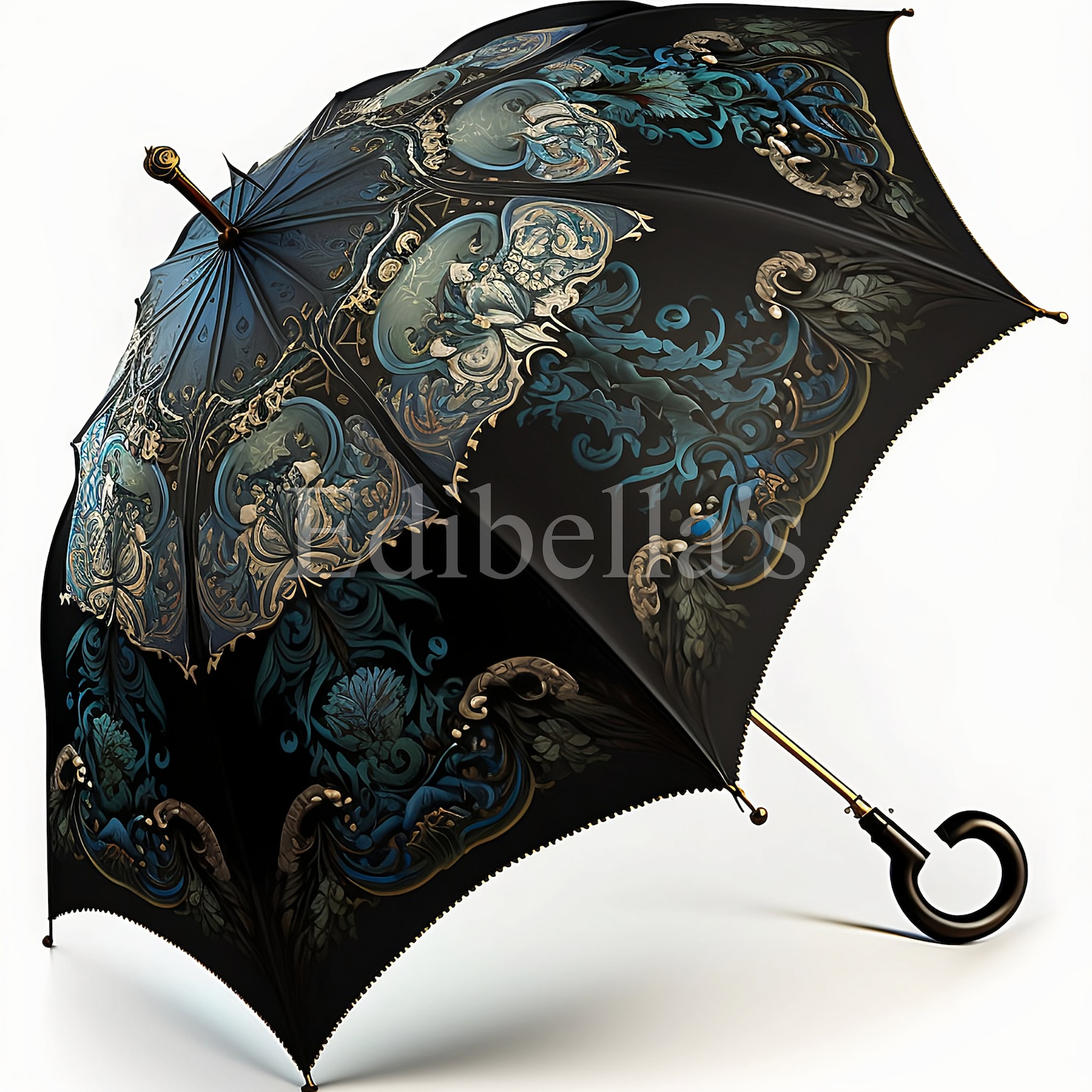 Gothic Umbrella | Set of 10 | Clipart Bundle | High Quality Jpegs ...