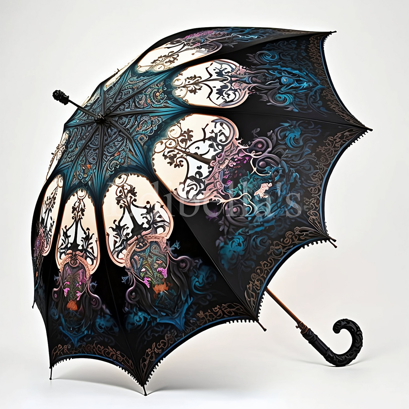 Gothic Umbrella | Set of 10 | Clipart Bundle | High Quality Jpegs ...