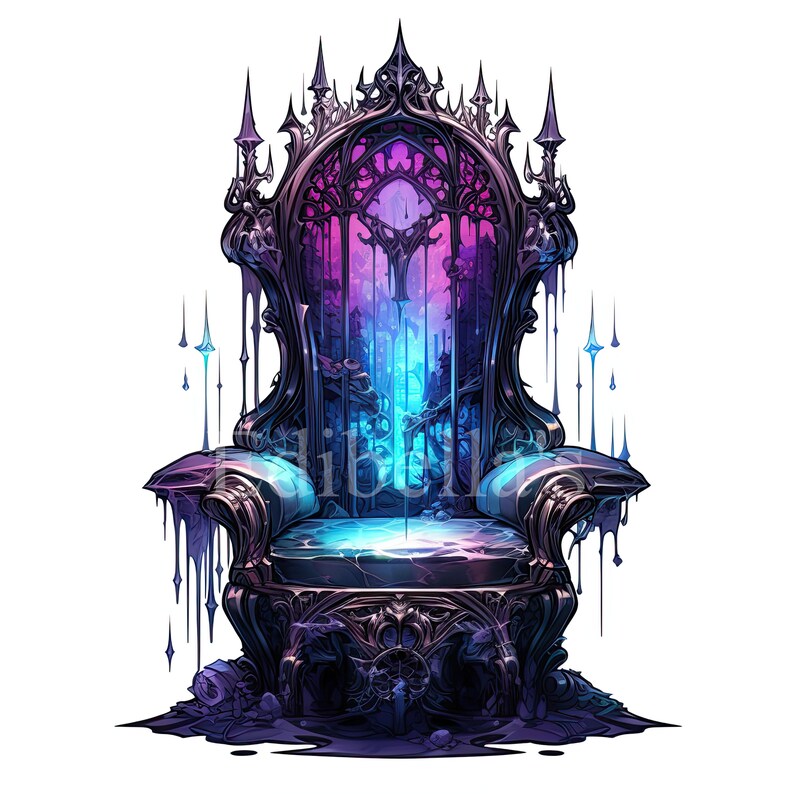 Evil Throne Set of 10 Clipart Bundle High Quality Jpegs - Etsy