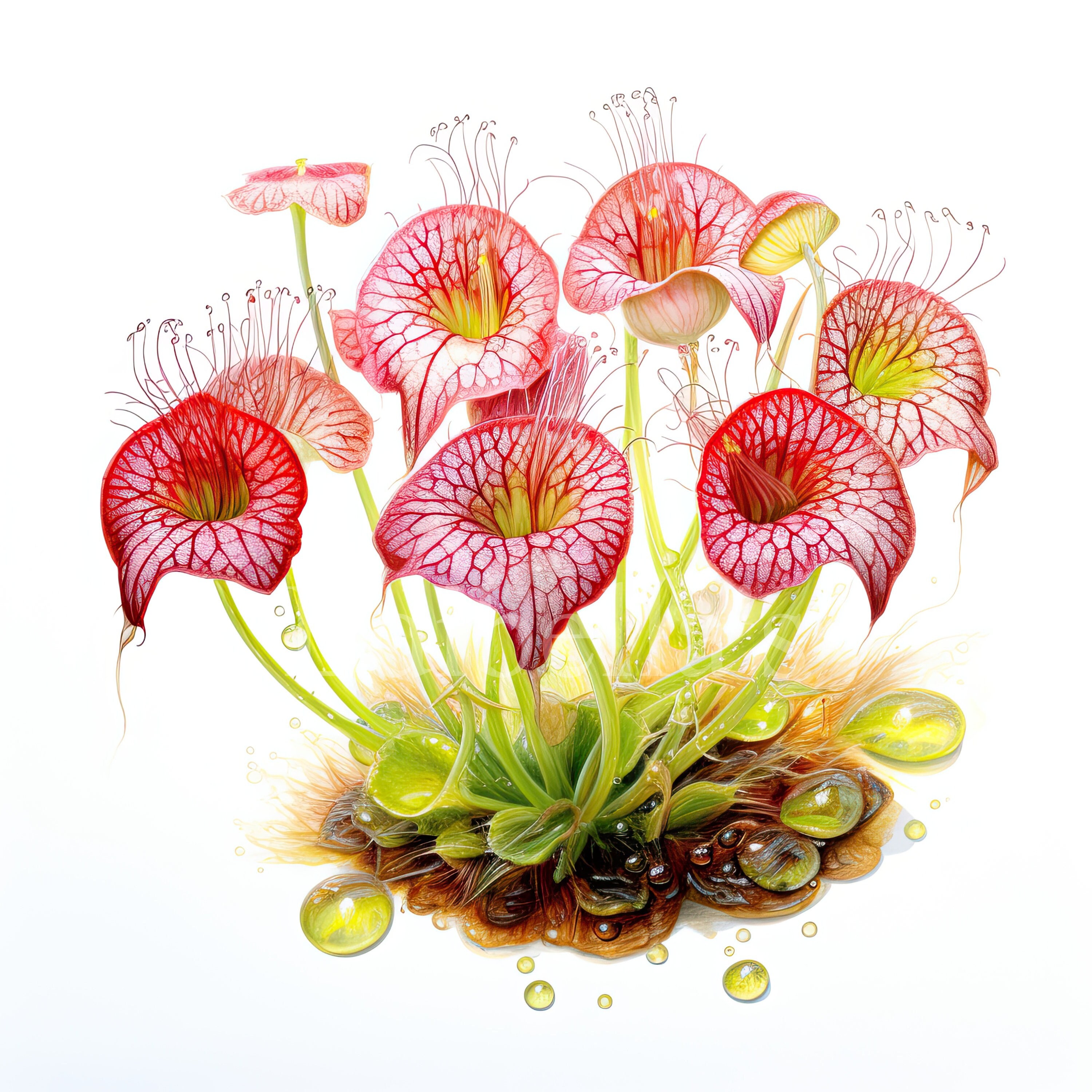 Carnivorous Plants | Set of 10 | Clipart Bundle | High Quality 300 Dpi ...