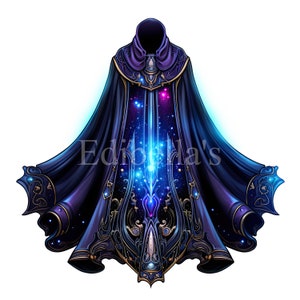 Magic Cape | Set of 10 | Clipart Bundle | Hi Res 300 DPI Jpegs and ...