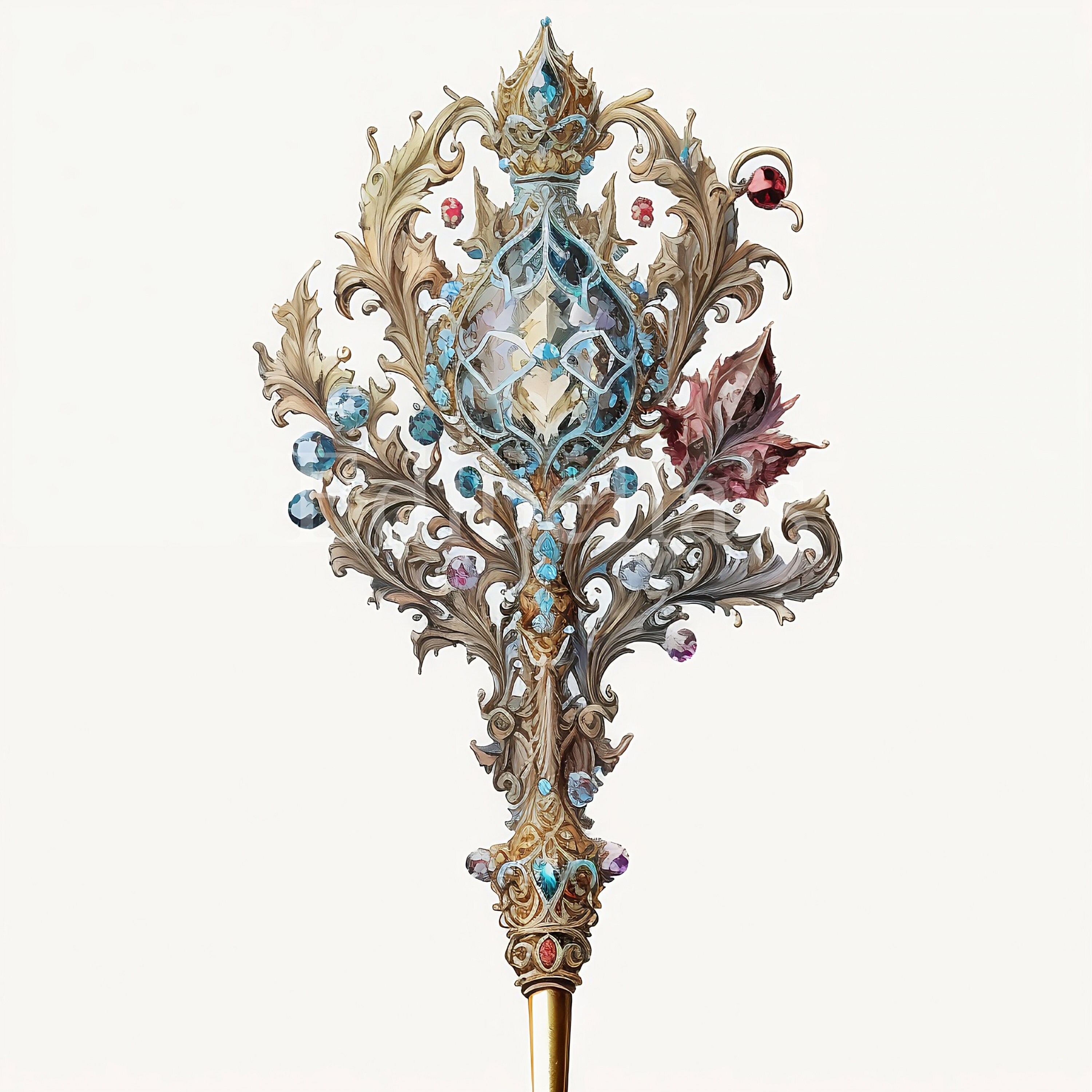 Crystal Scepter | Set of 10 | Clipart Bundle | High Quality Jpegs ...