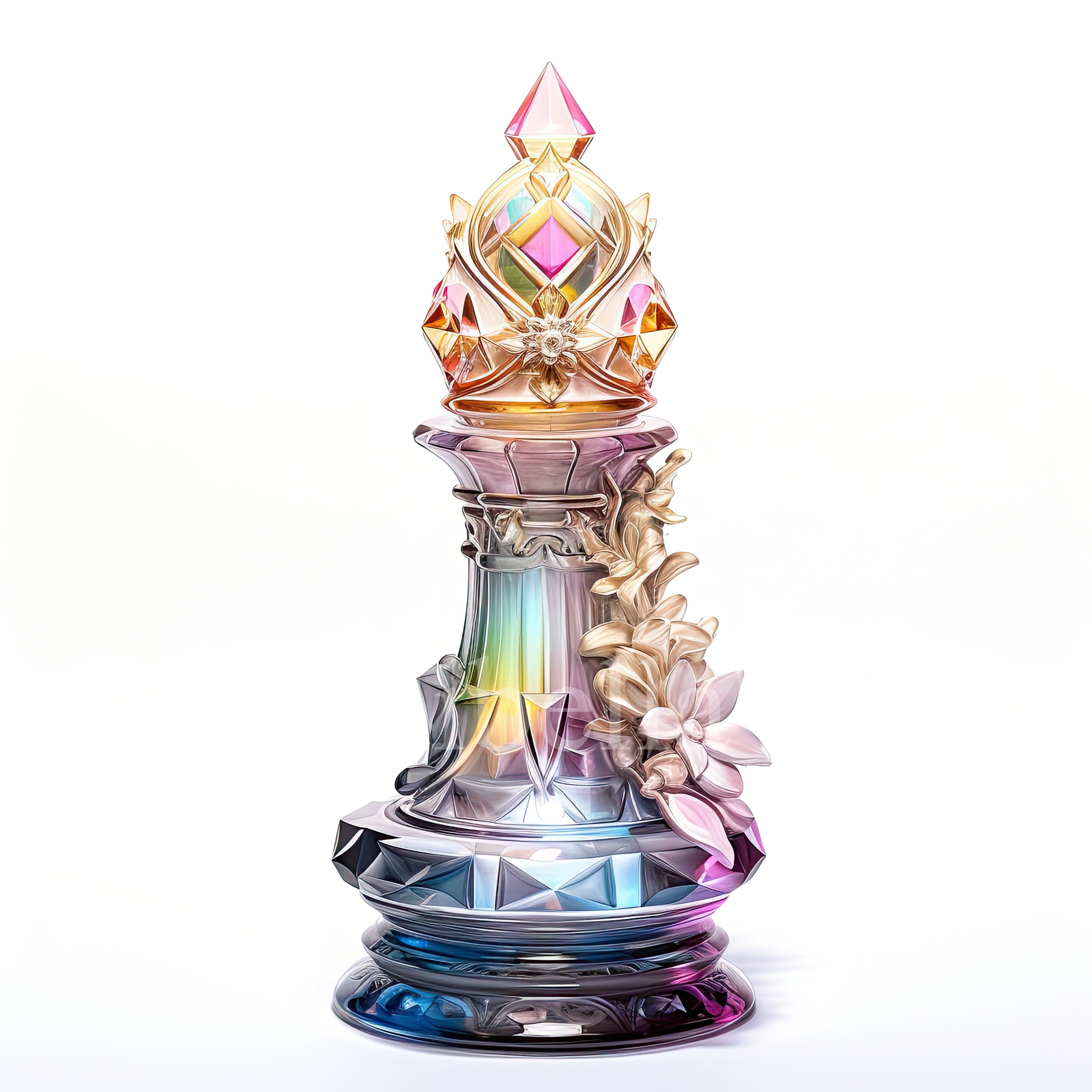 Ornate Chess Set 2/4 Set of 10 Clipart Bundle 300 DPI - Etsy