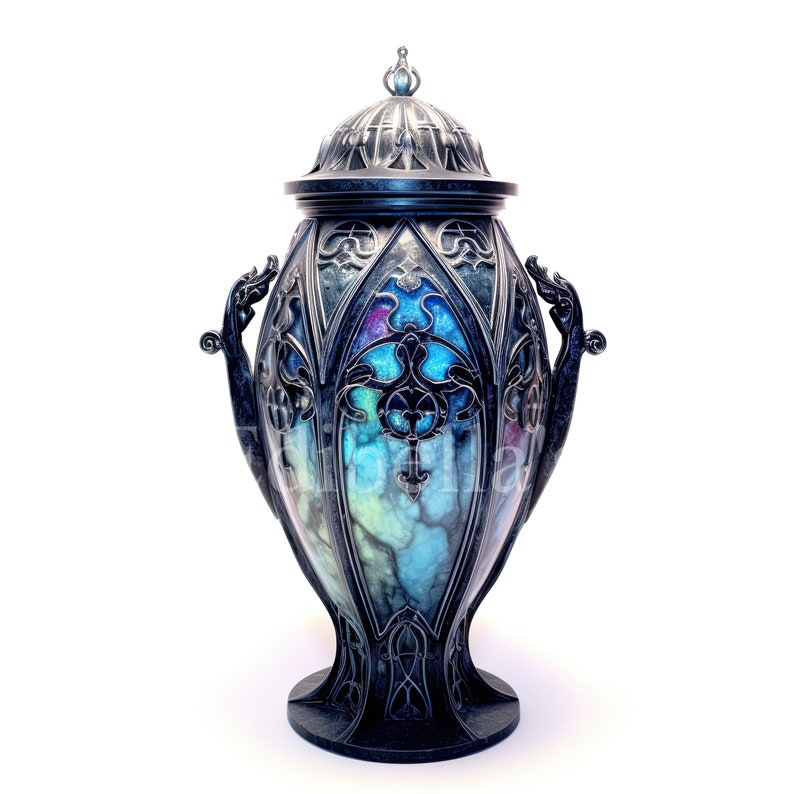 Ornate Urn Set of 10 Clipart Bundle High Quality Jpegs - Etsy