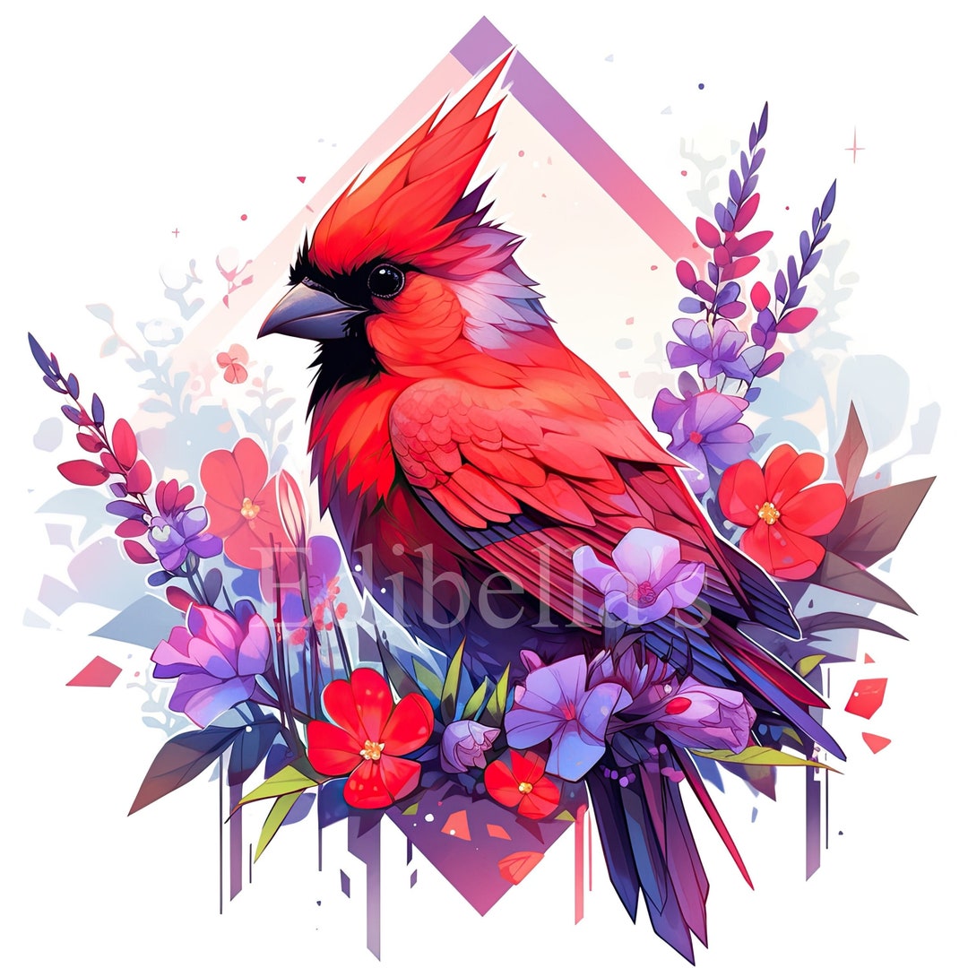 Cardinal | Set of 10 | Clipart Bundle | High Quality Pngs Jpegs ...