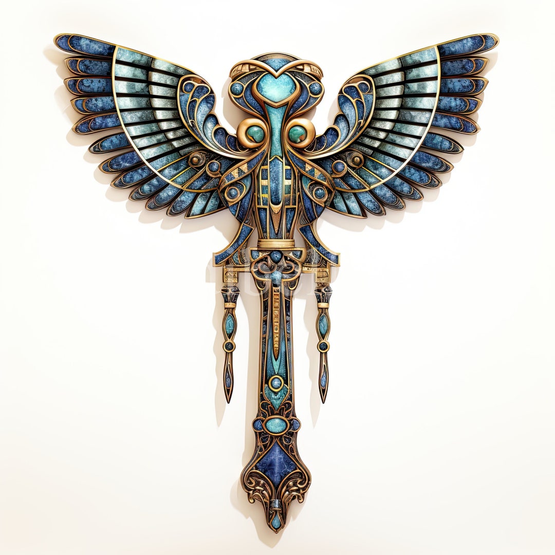 Ornate Ankh | Set of 10 | Clipart Bundle | 300 Dpi High Quality Jpegs ...