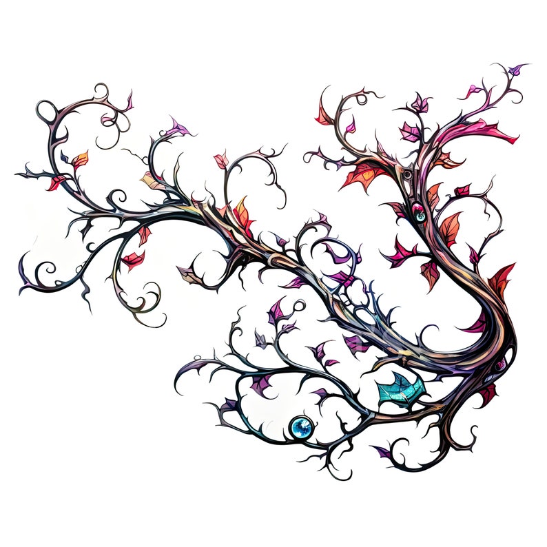 Magical Branch Set of 10 Clipart Bundle High Quality 300 - Etsy