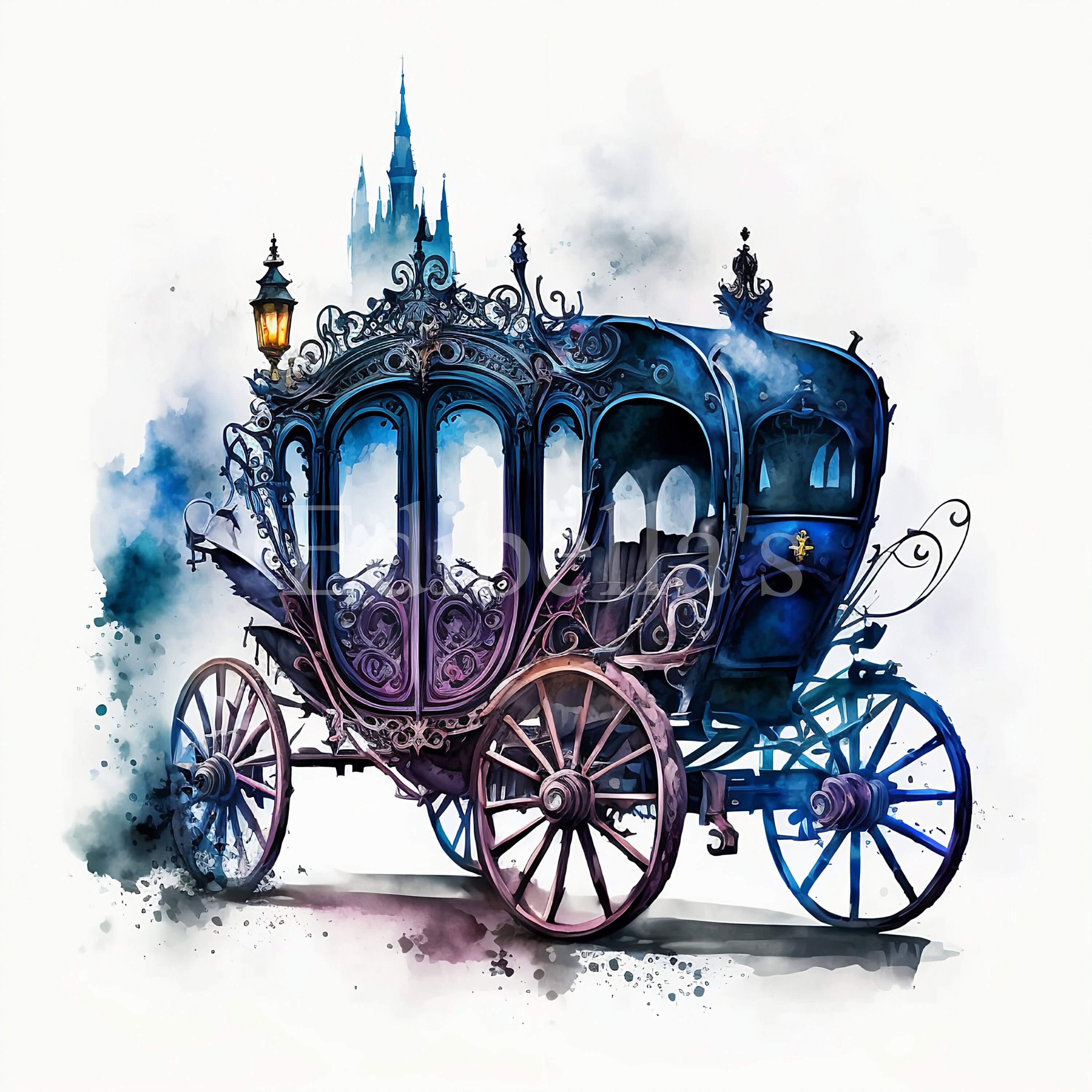 Gothic Carriage | Set of 10 | Clipart Bundle | High Quality Jpegs ...