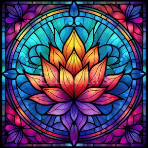 Lotus Mandala | Set of 10 | Clipart Bundle | High Quality Pngs Jpegs ...